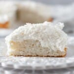 Raffaello cake (almond coconut cake)